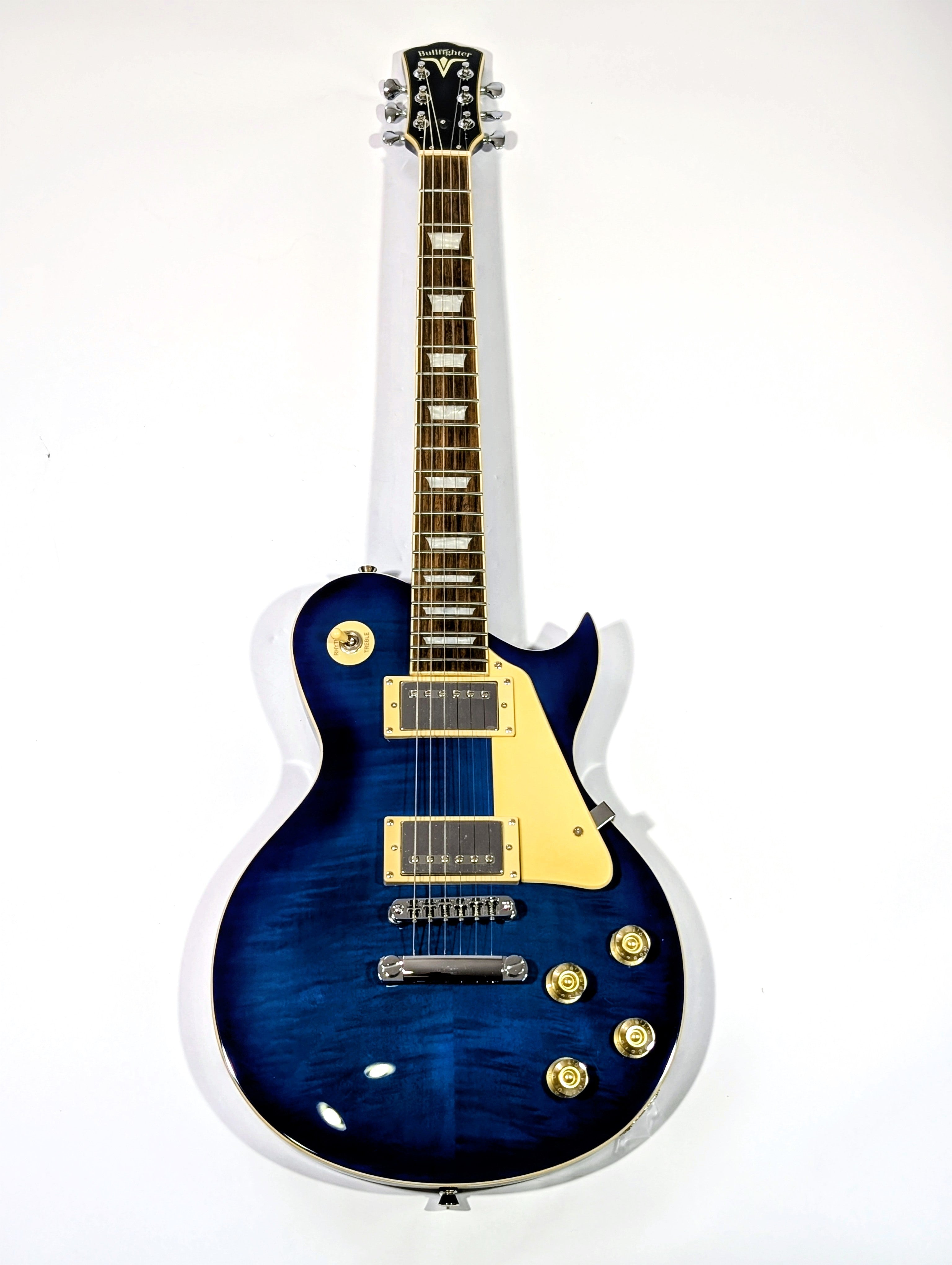 Les Paul Inspired Guitar (blue) – PNW Music